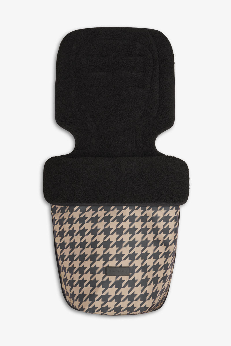 Universal Buggy Footmuff Brown Tonal Leopard - Tiba + Marl